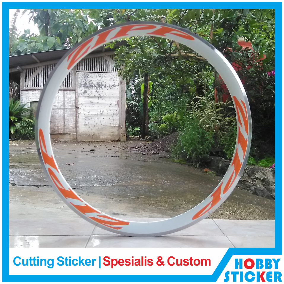 Stiker Rim Zipp Road Bike Fixie Sticker Rims 26 27.5 29 700c Decal ...