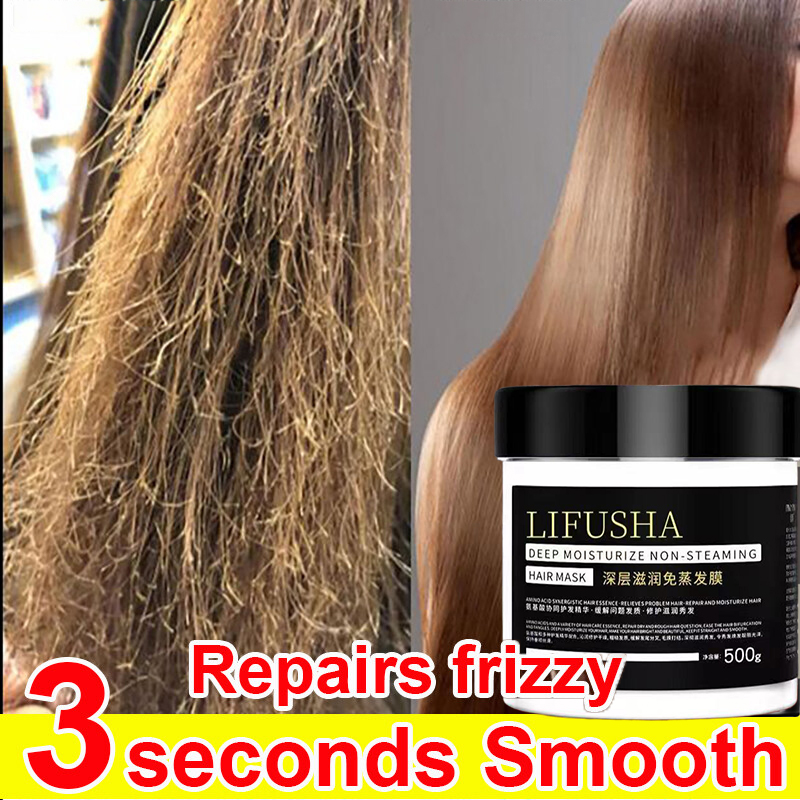 NetPac Hair Mask Smoothing Masker Keratin Treatmen Rambut Rusak dan ...