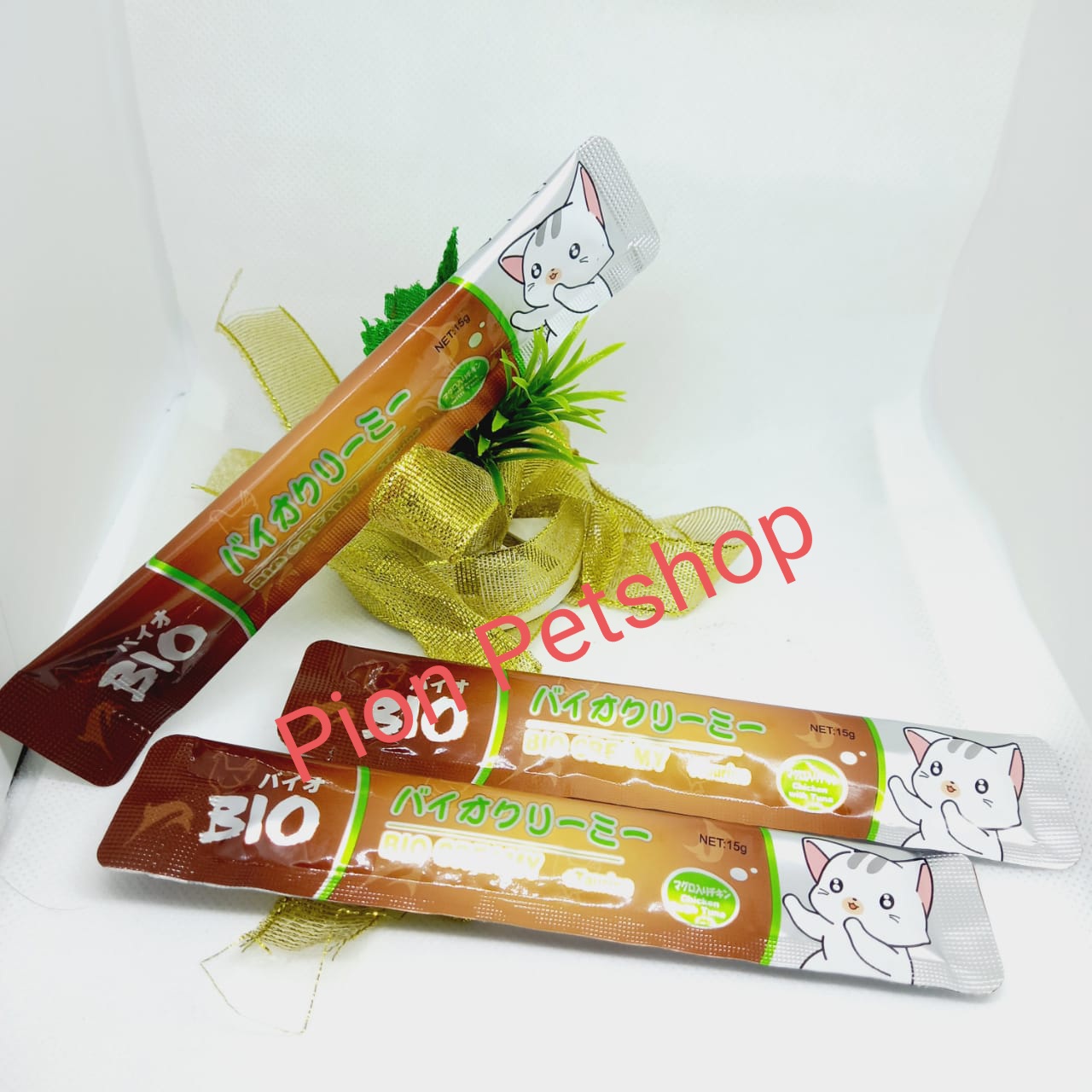 BIO CREAMY camilan kucing harga 1 sachet | Lazada Indonesia