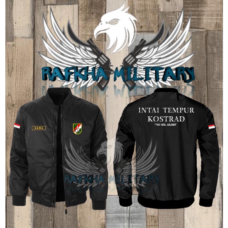 Jaket Intai Tempur Kostrad/Jaket Bomber Intai Tempur Kostrad | Lazada ...
