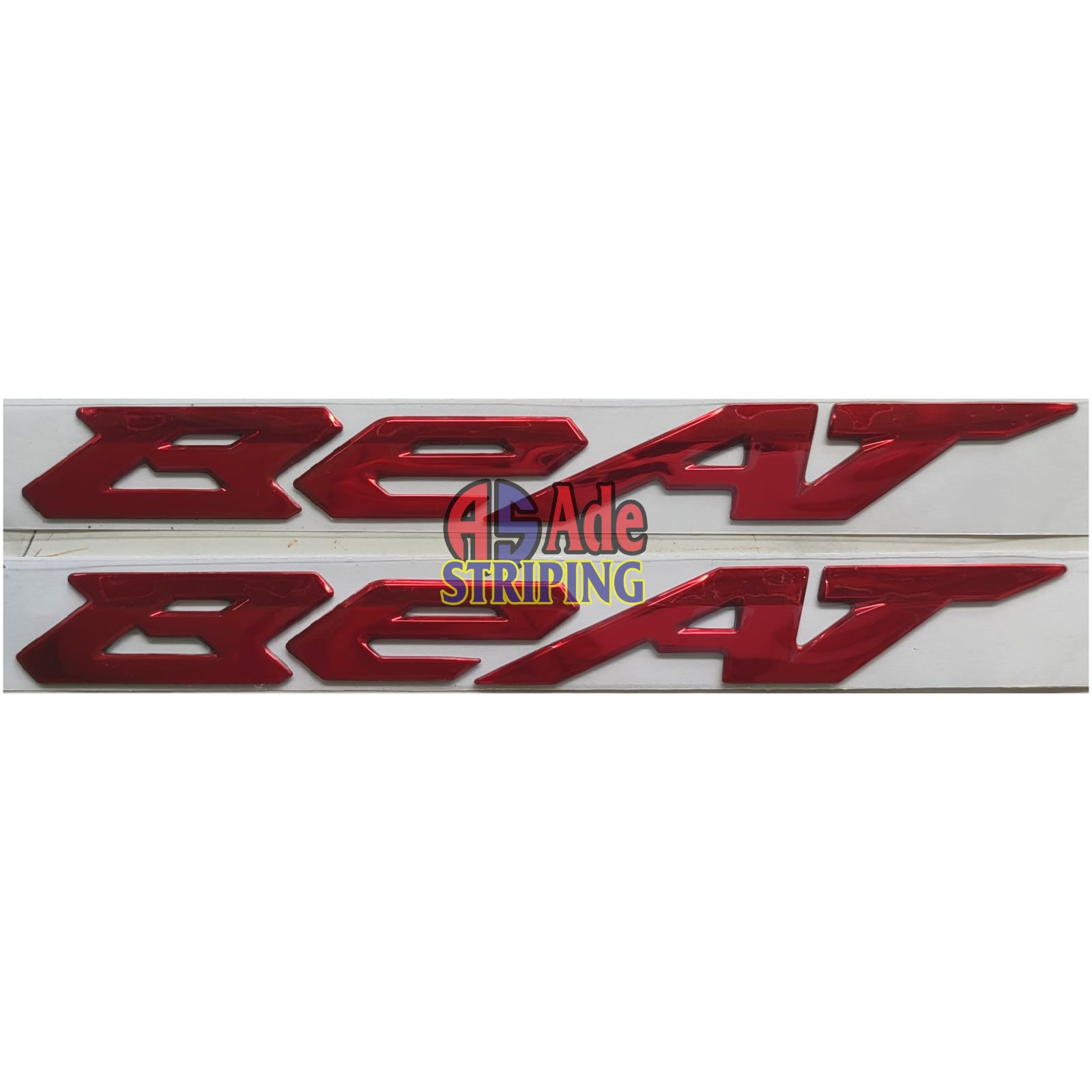 EMBLEM LOGO BEAT 3D / STIKER TIMBUL TULISAN BEAT 1SET | Lazada Indonesia