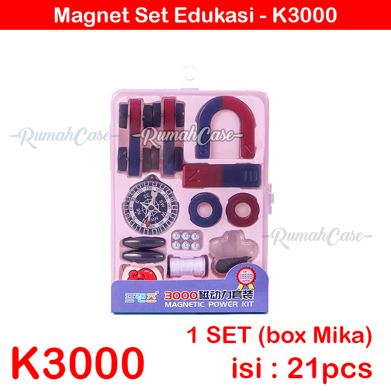 Magnet Set Edukasi - K3000 magnetic praktek sekolah sd smp sma mainan ...
