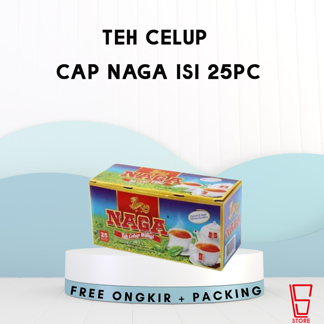 TEH NAGA CELUP 25sachet | Lazada Indonesia