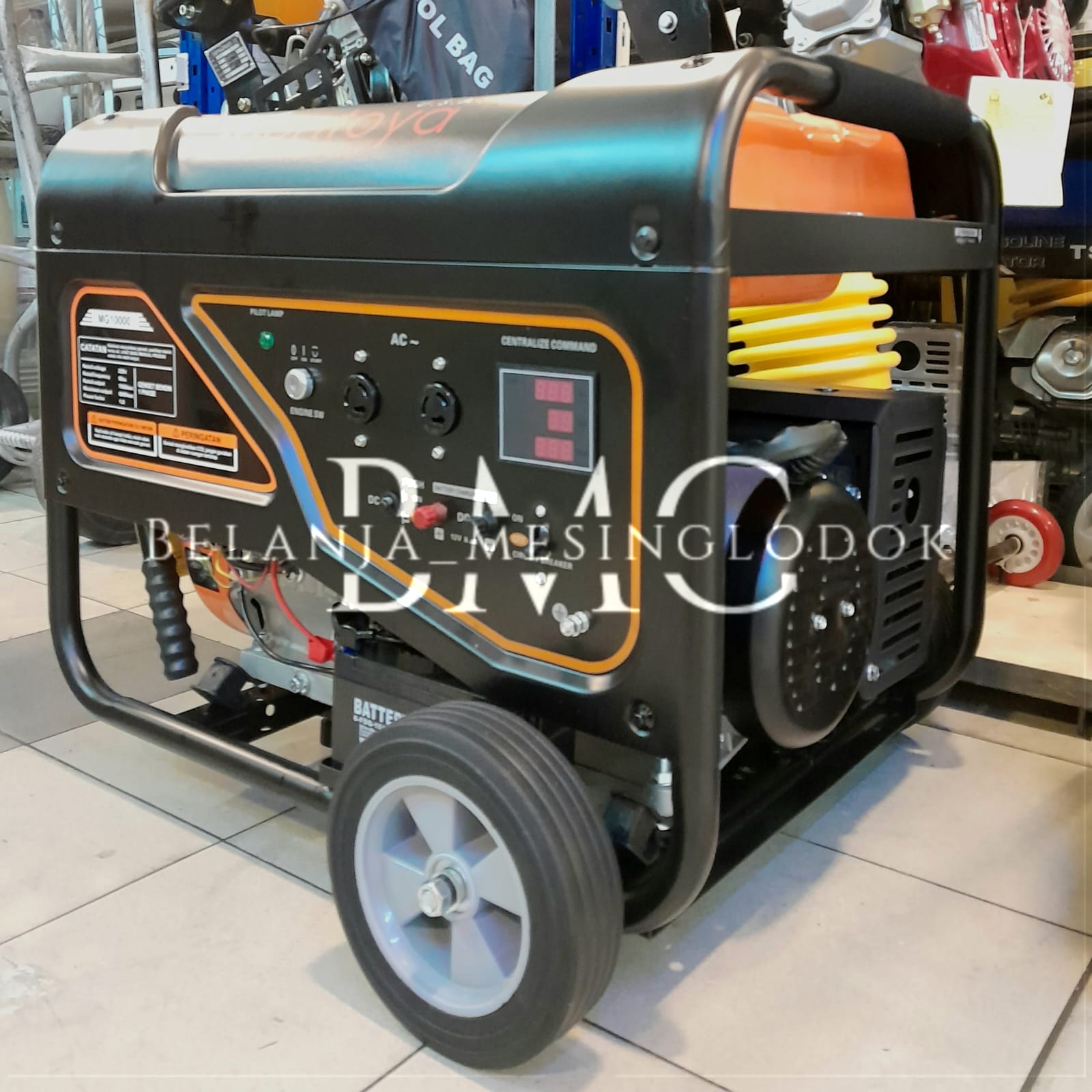 Genset Open Bensin 7000 - 8000 watt Montoya MG 10000 USA Technology ...