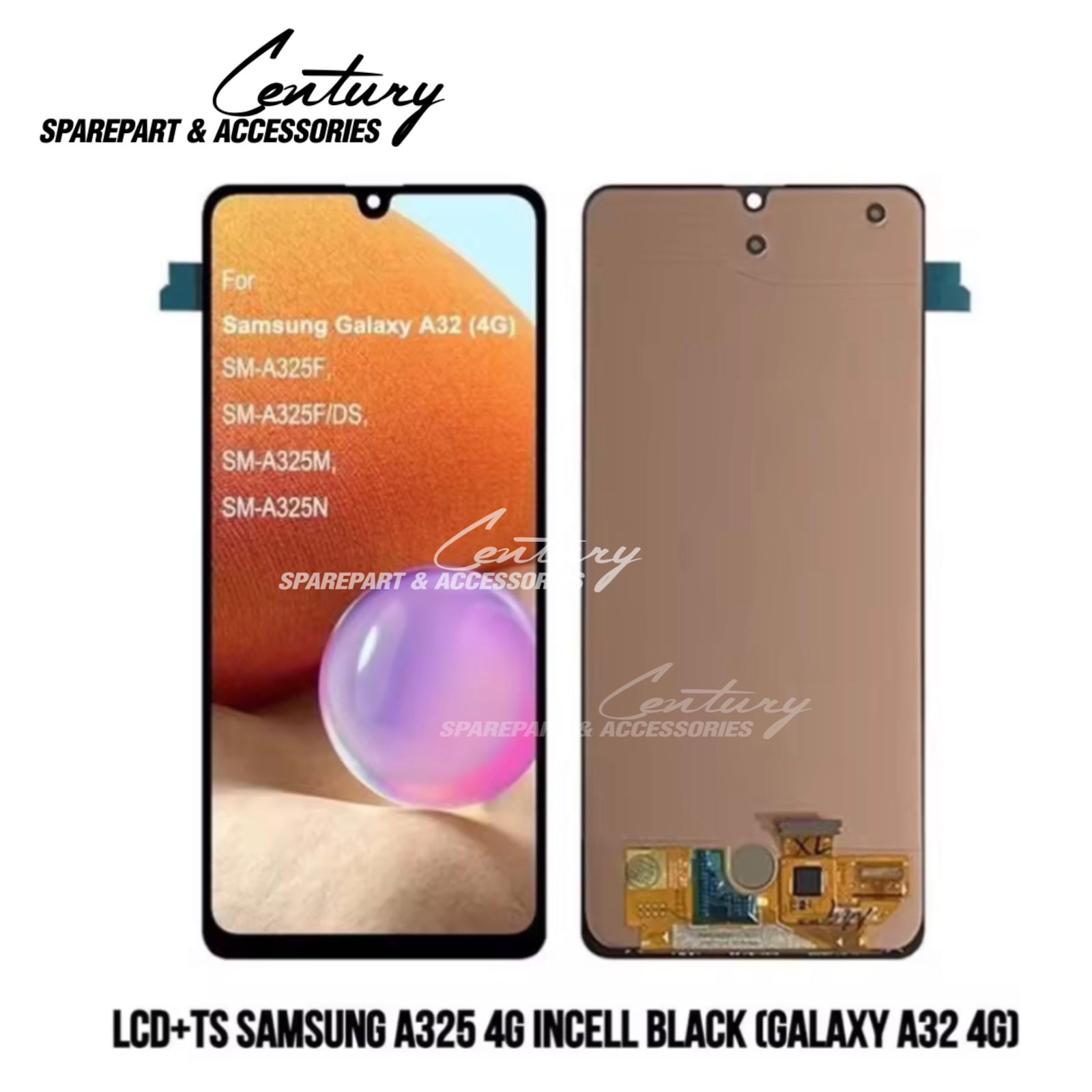 LCD+TOUCHSCREEN SAMSUNG A325 4G INCELL BLACK (GALAXY A32 4G) | Lazada ...