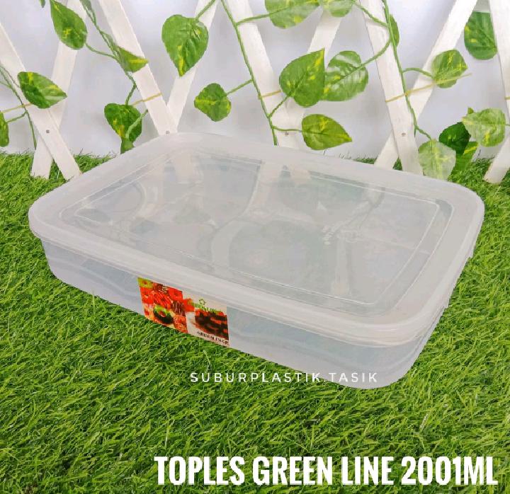 Toples Donat Plastik Murah Persegi Panjang Bulat / Toples Kue Bening / Kotak Makan / Food ...