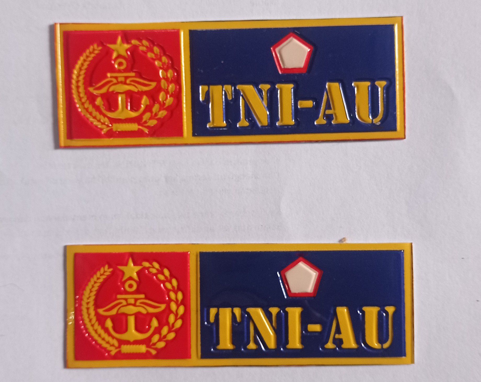 Stiker Plat TNI AU ( Sepasang) | Lazada Indonesia