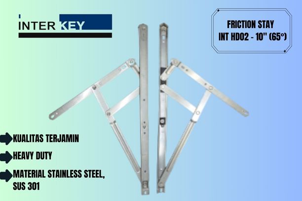 ENGSEL JENDELA CASEMENT FRICTION STAY INTERKEY HD 02 HEAVY DUTY ...