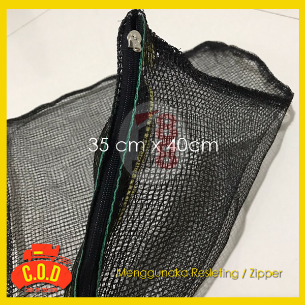TERMURAH Jaring Media Filter Kolam Ikan Menggunakan Resleting / Zipper ...
