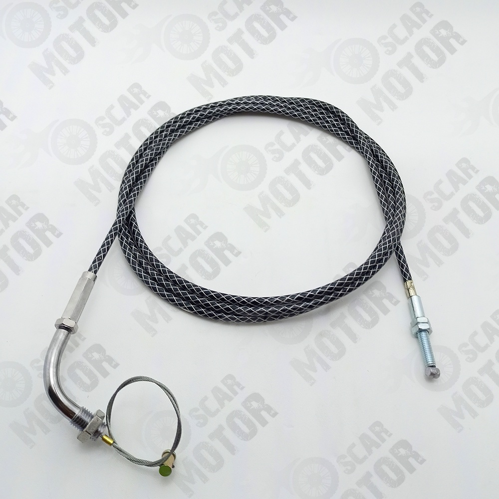 KABEL SELANG REM L GAS SERAT CARBON UNIVERSAL DMN MOTOR NEW TALI GAS 3 ...