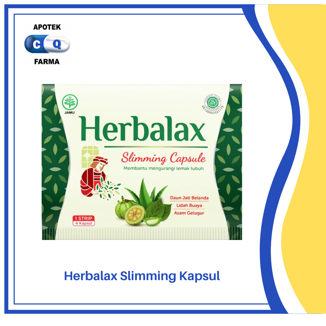 Herbalax 4 Kapsul Pelangsing | Lazada Indonesia