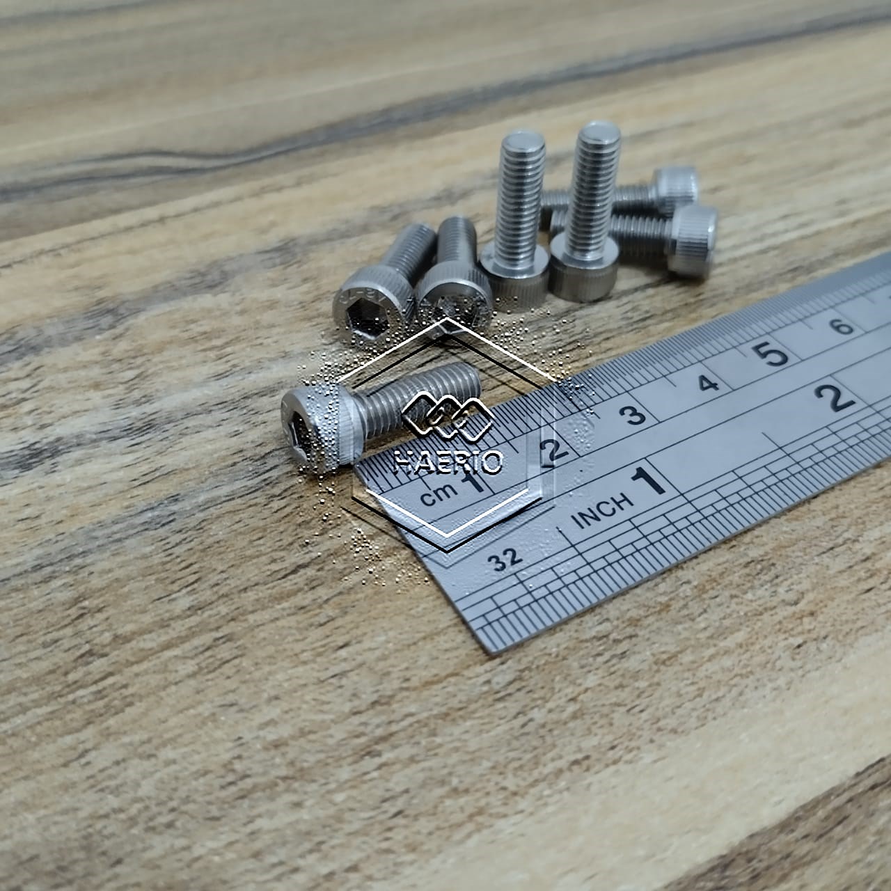 BAUT L M5X15 (1.5 CM) STAINLESS STEEL FULL DRAT / BAUT L STAINLESS M5 X ...