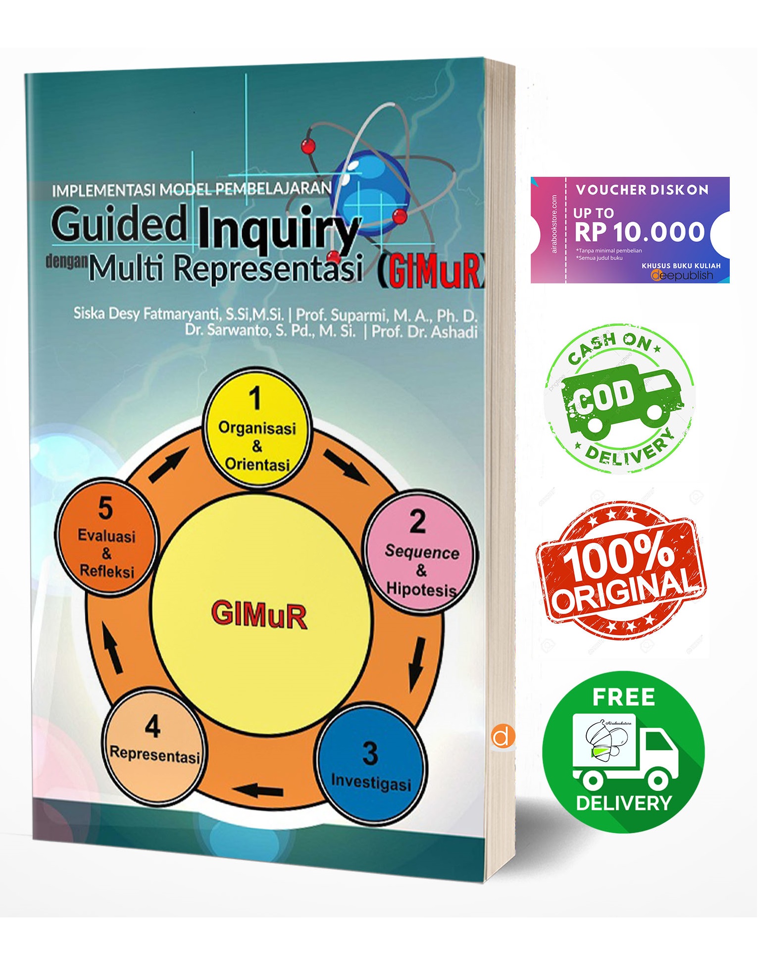 Buku Implementasi Model Pembelajaran Guided Inquiry Dengan Multi Representasi (GIMuR) | Lazada ...
