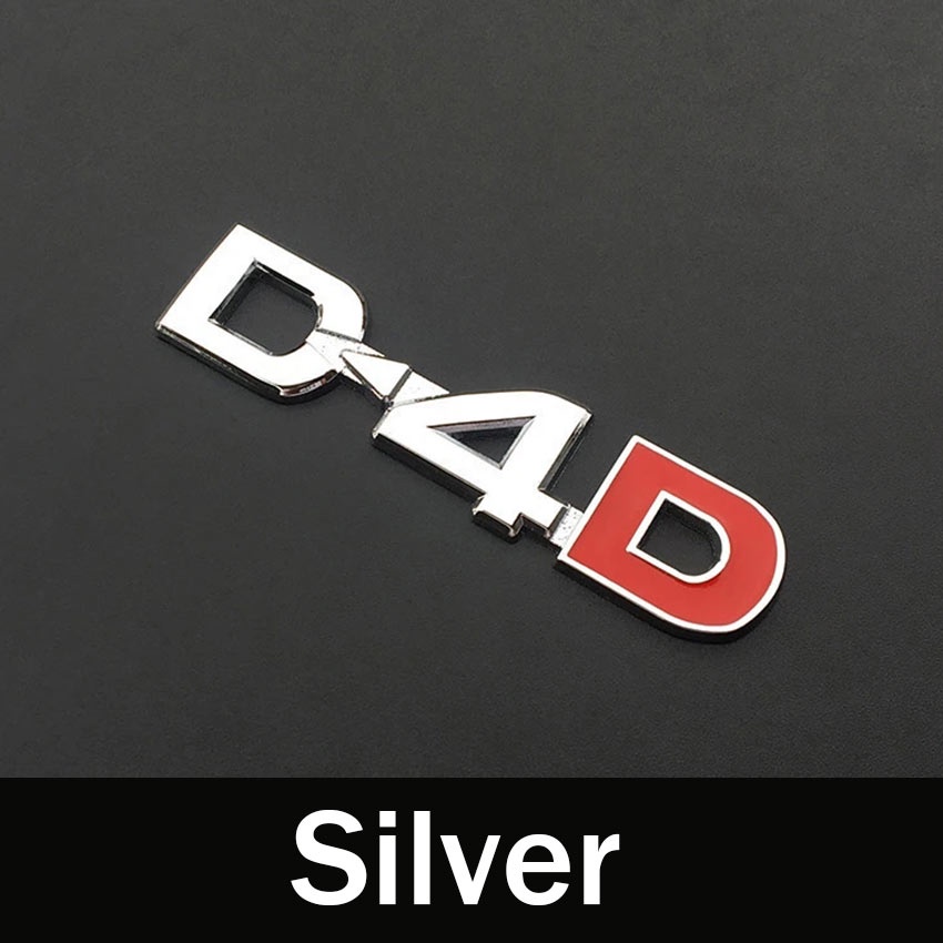 Emblem Logo D-4D D4D Mobil 3D Metal- Stiker Emblem Toyota Innova ...