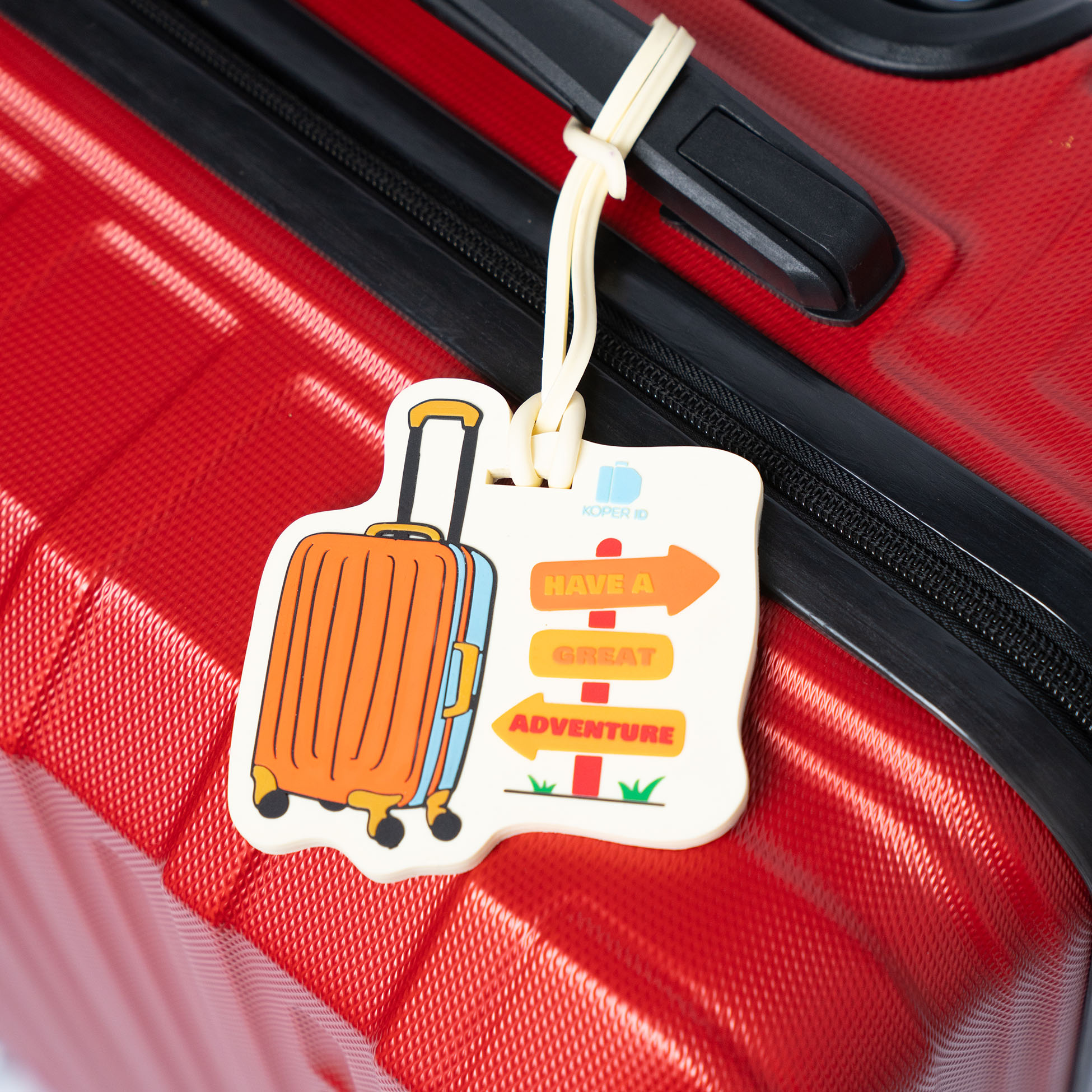 Luggage Tag atau Gantungan ID card Koper ID seri 2024 | Lazada Indonesia