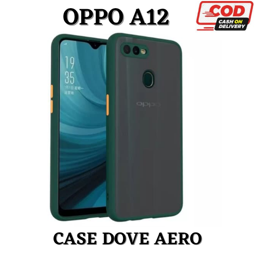 CASE HANDPONE KEREN FOR ( OPPO A12 ) CASE DOVE AERO MATTE TRANSPARAN ...