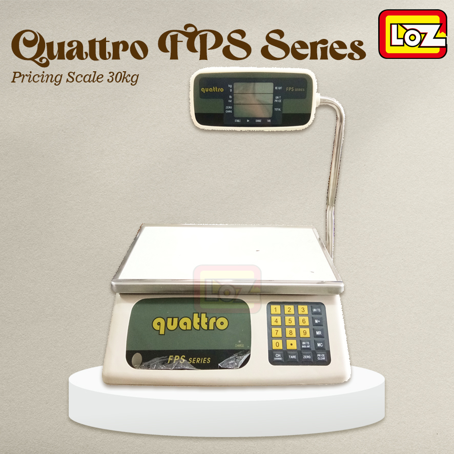 QUATTRO FPS Series - Digital Pricing Scale | Timbangan Meja | Lazada ...