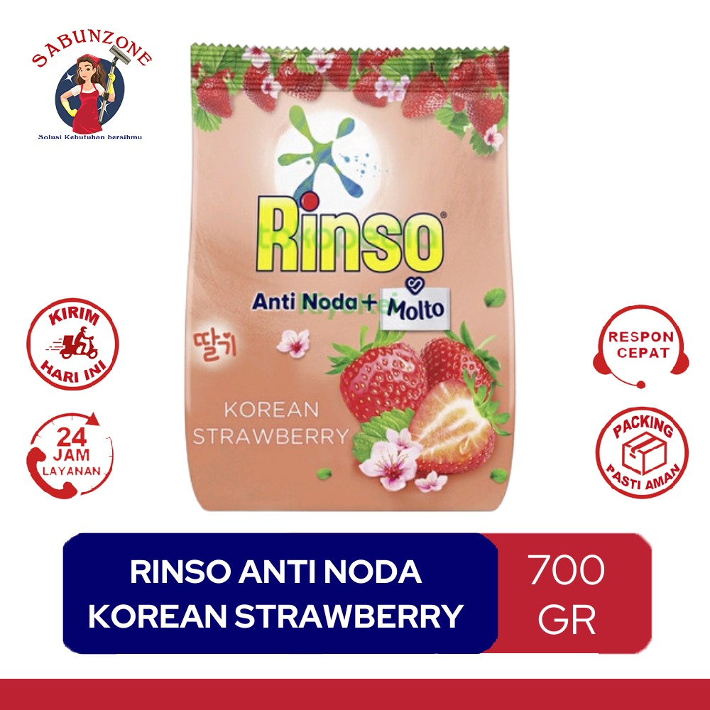 Rinso Molto Korean Strawberry 700 gr | Lazada Indonesia