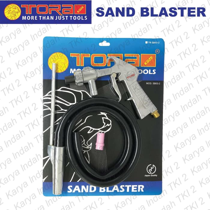 Air Sandblast Gun TORA Sand Blaster Sandblaster Tembakan Pasir Kaca ...