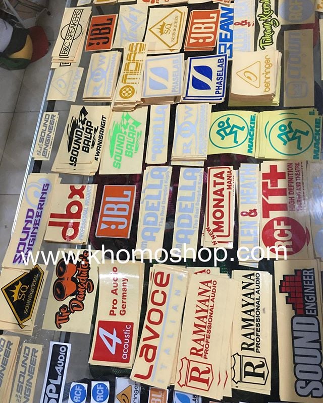 STICKER CUTTING TIMBUL AUDIO SOUND SYSTEM MIX ISI 12 | Lazada Indonesia