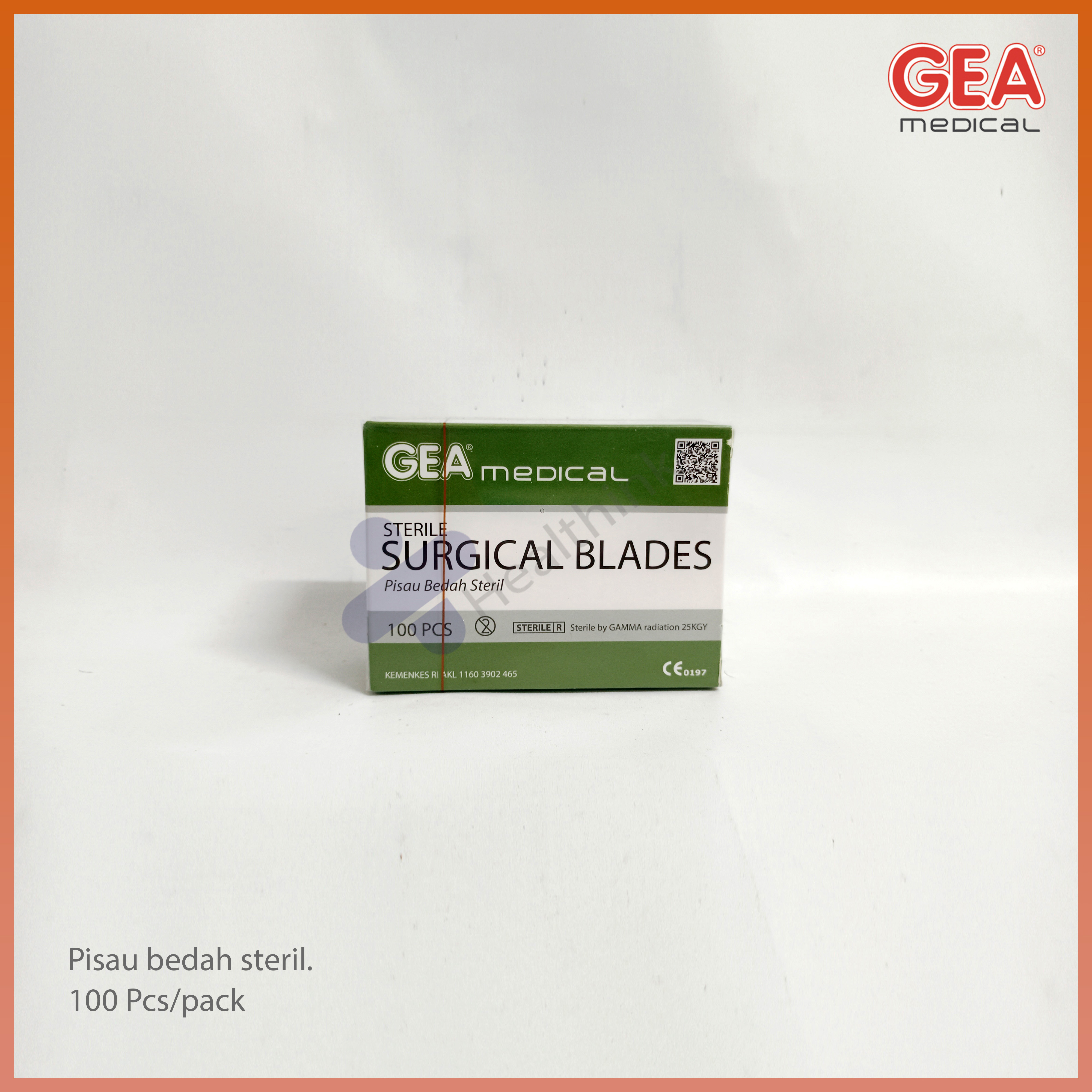 Pisau Bedah Steril GEA/ Sterile Surgical Blade/ Bisturi Scalpel Blade ...