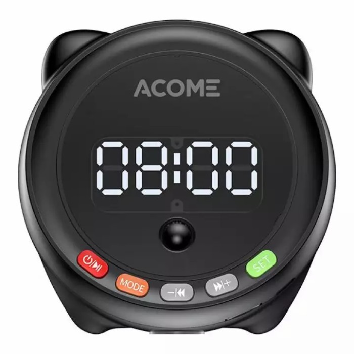 Acome A9 Smart Speaker Bluetooth 5.0 + Jam Digital Clock Dual Alarm ...