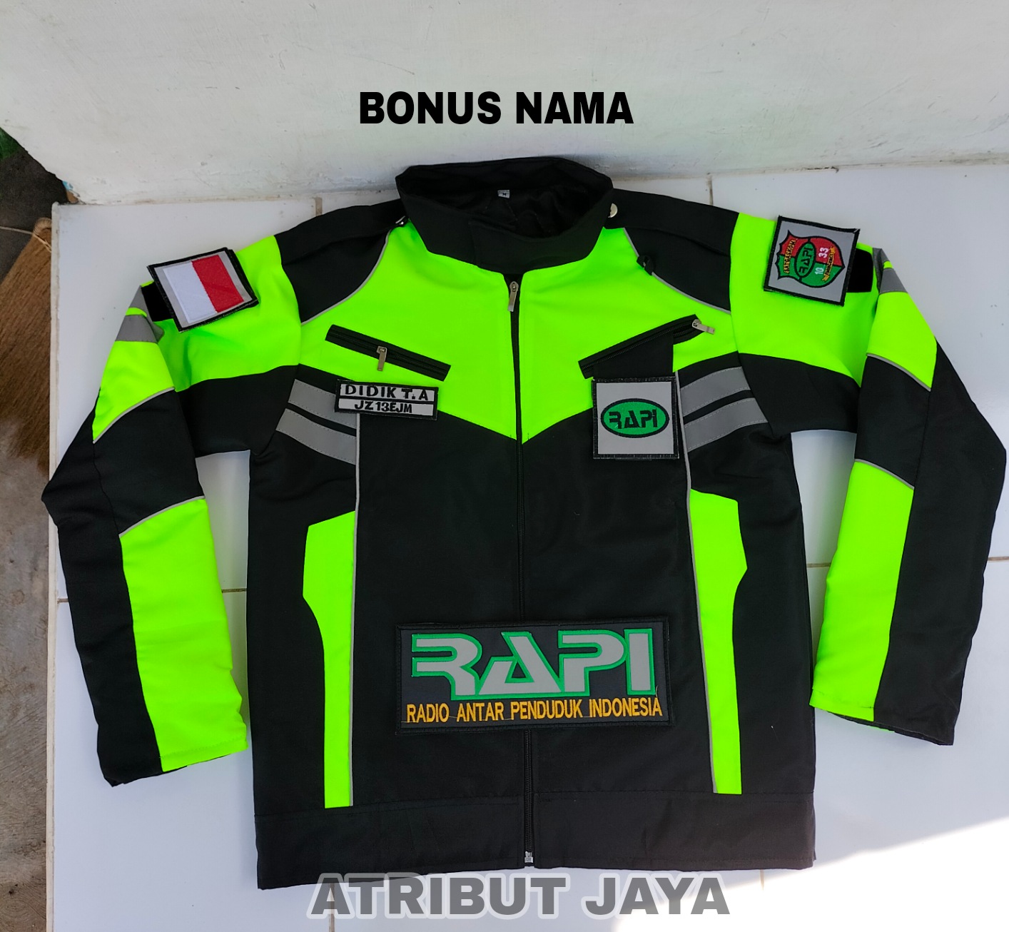 jaket rapi radio antar penduduk indonesia | Lazada Indonesia