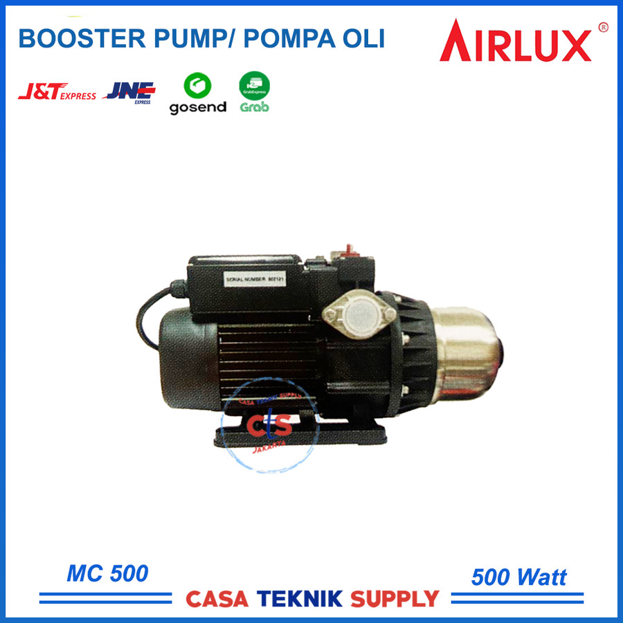 BOOSTER PUMP MC 500 Airlux | Lazada Indonesia