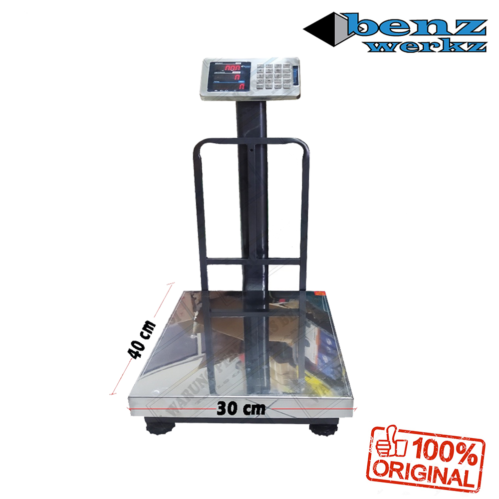 Timbangan Duduk Digital BENZ 150KG Timbangan Carger Cas Baterai ...