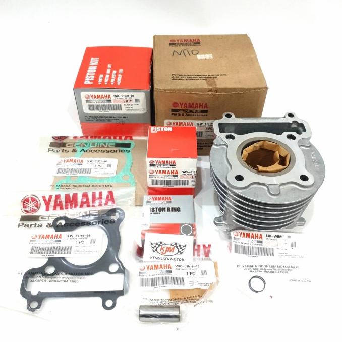 Buring Piston Set Cylinder Silinder Mio Original Asli Yamaha | Lazada ...