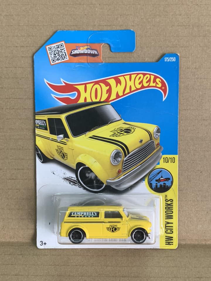 Hotwheels 67 Austin Mini Van Campbell's Garage Kuning | Lazada Indonesia