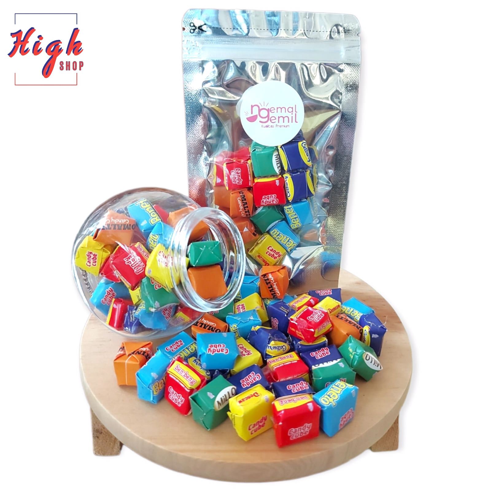 Candy Cube Milky Cube Permen Balok Susu Balok Ovaltine Mix 6in1 ...