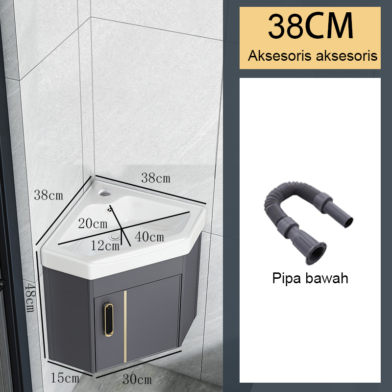 Bathroom Cabinet Lemari kamar mandi aluminium ruang minimalis modern ...