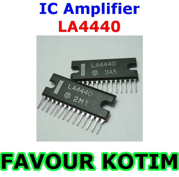 IC LA4440 STEREO AMPLIFIER CIRCUIT LA 4440 18 WATT FVKOTIM | Lazada ...