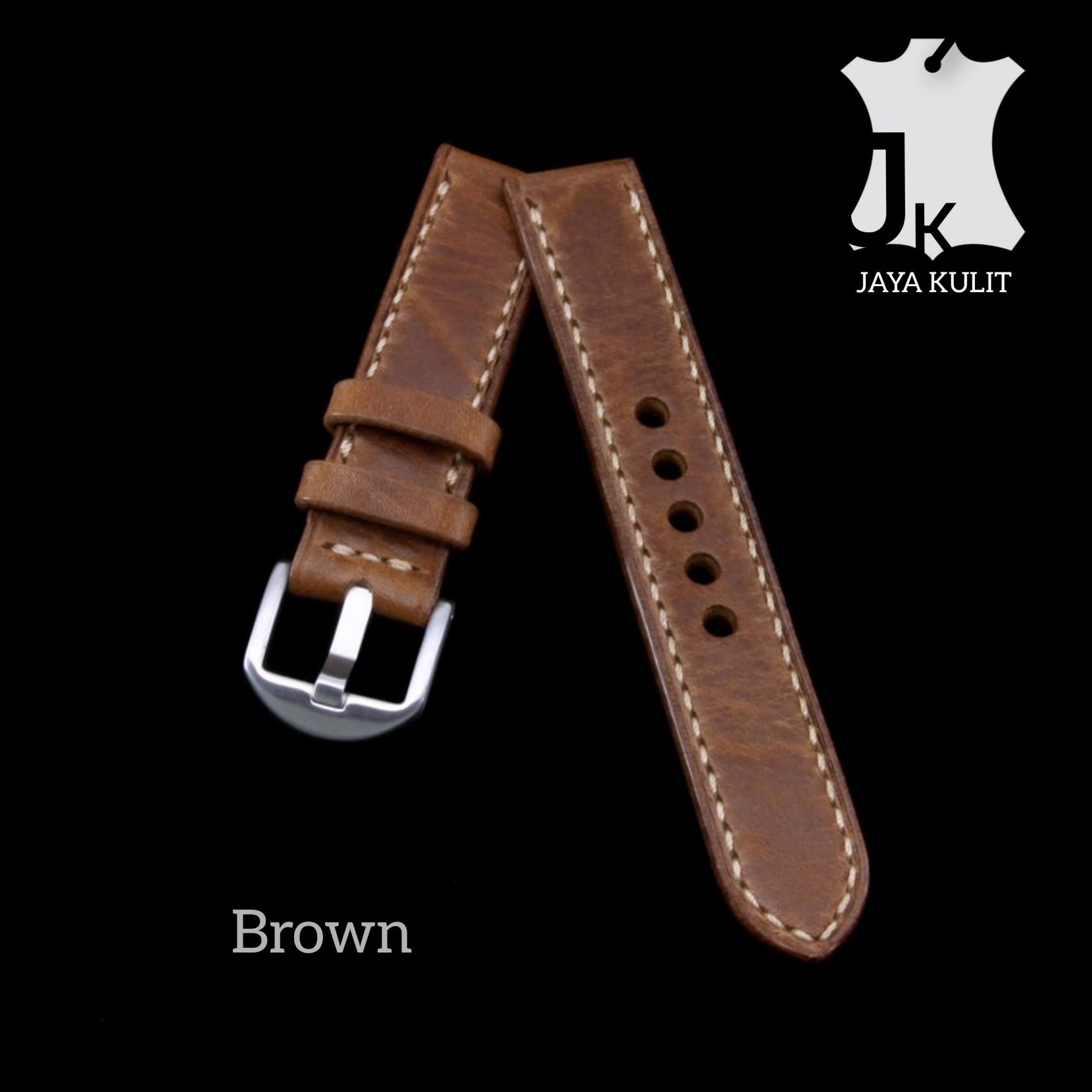 Jaya Kulit TALI JAM KULIT ASLI ORIGINAL LEATHER WATCH STREP.JK.88 ...