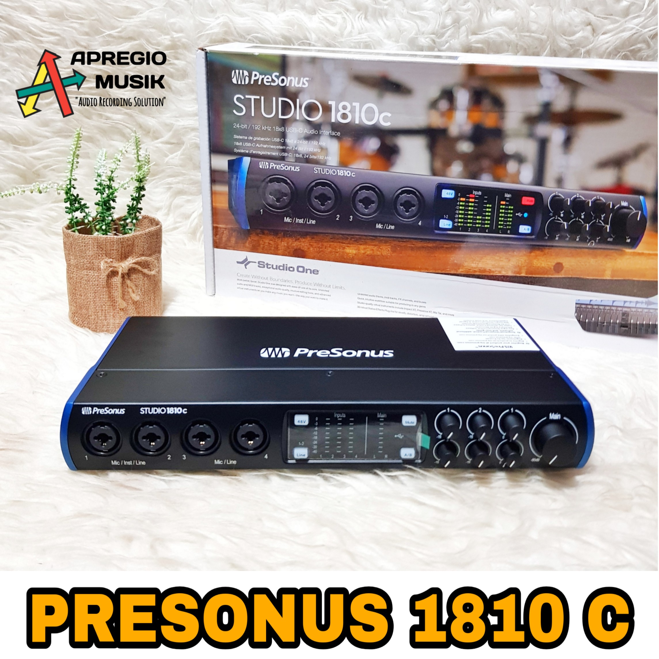 Presonus Studio 1810C 1810 C USB-C Soundcard Recording | Lazada Indonesia