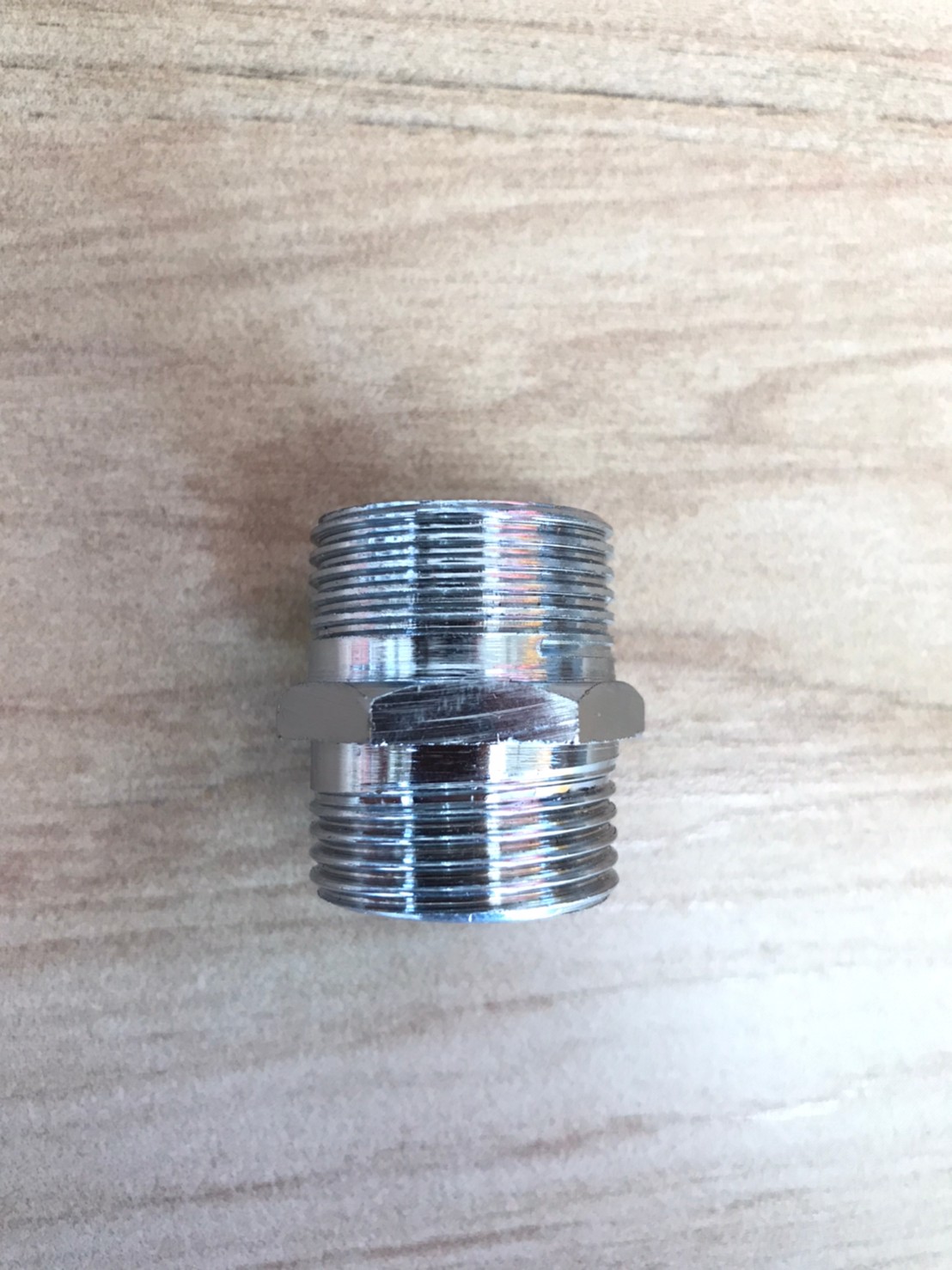 Compression Fitting Napple Sambungan Selang Kuningan Double Napple ...