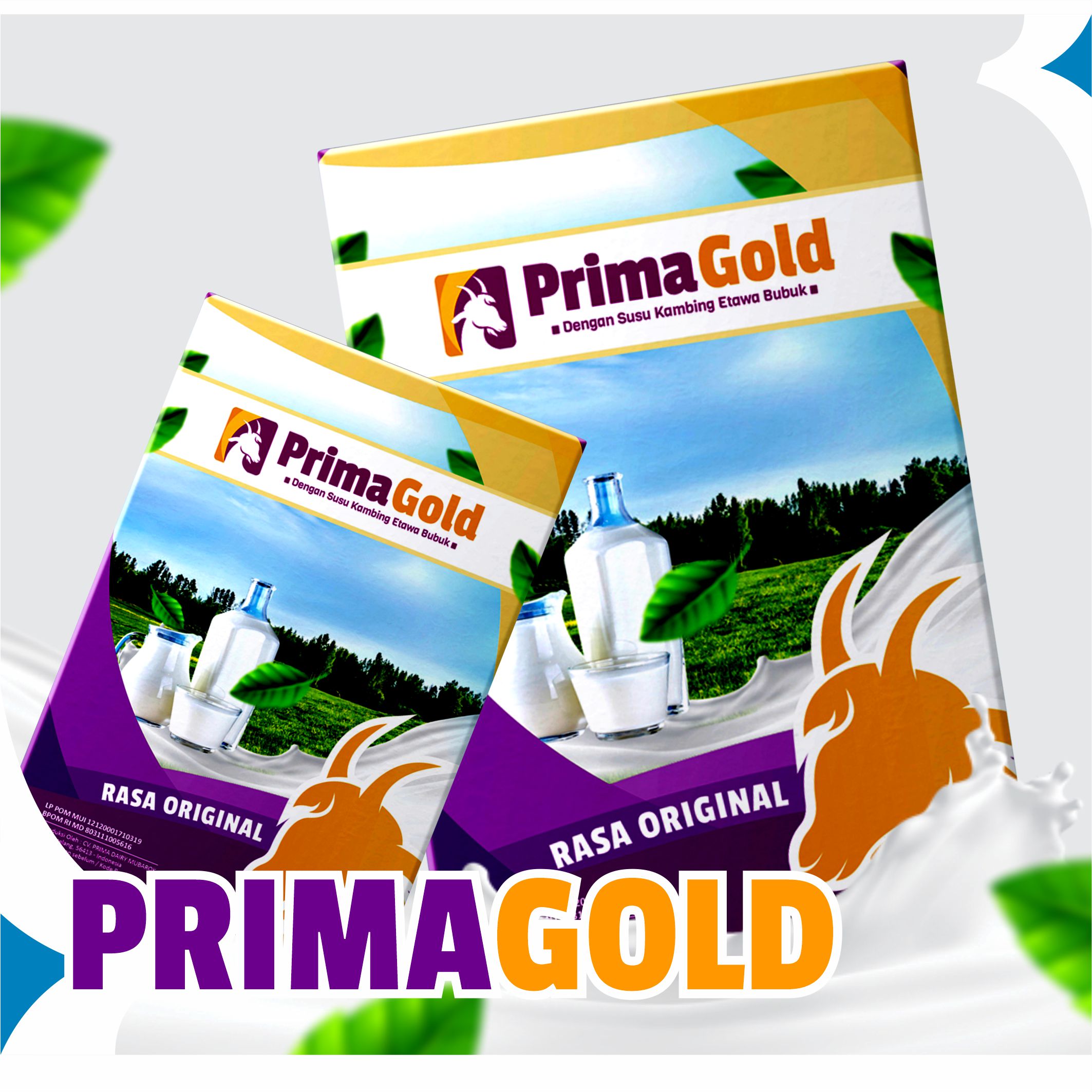 4 BOX SUSU KAMBING ETAWA Prima Gold | Lazada Indonesia