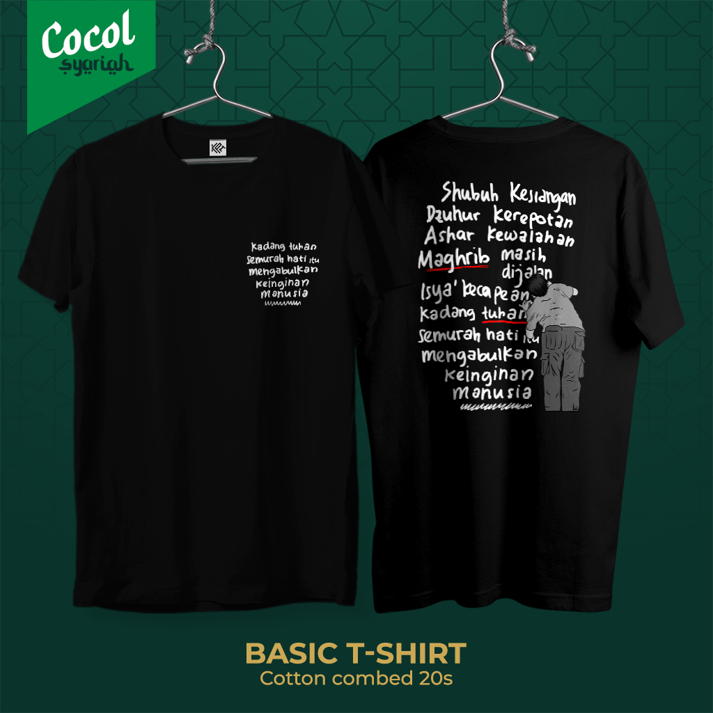 Cocol Store - Kaos Islami Desain Subuh Kesiangan | Lazada Indonesia