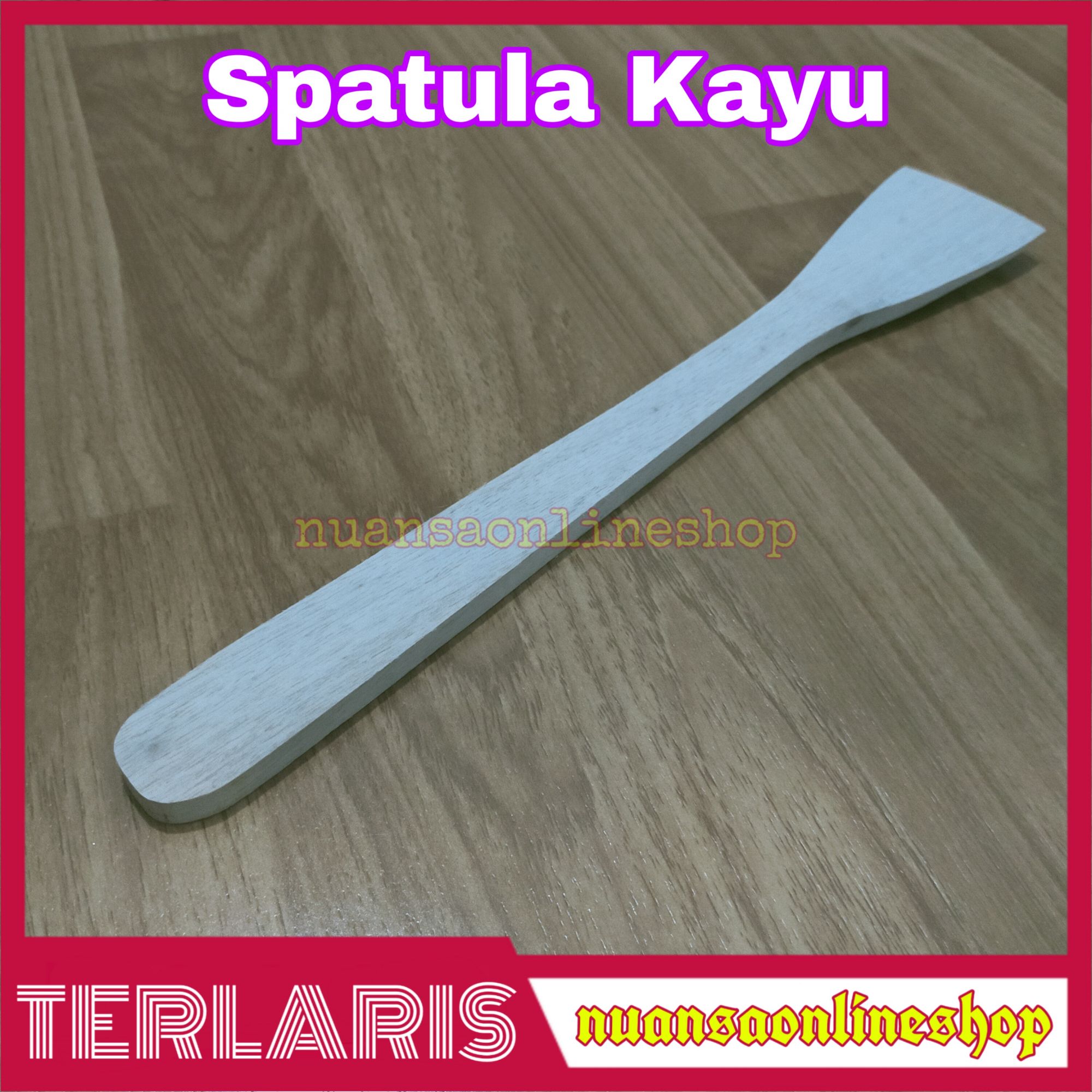 Spatula Kayu / Sodet Kayu / Sutil Kayu | Lazada Indonesia