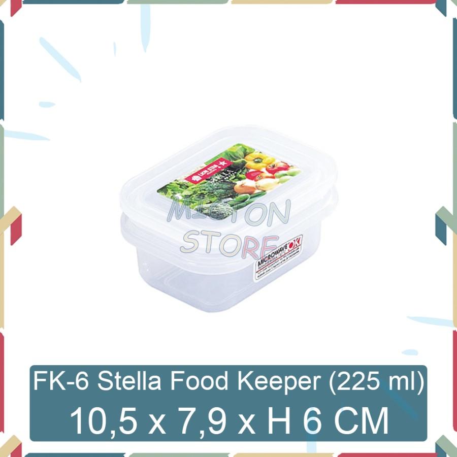 Lion Star FK-6 Stella Food Keeper 225ml Kotak Box Kedap Udara | Lazada Indonesia