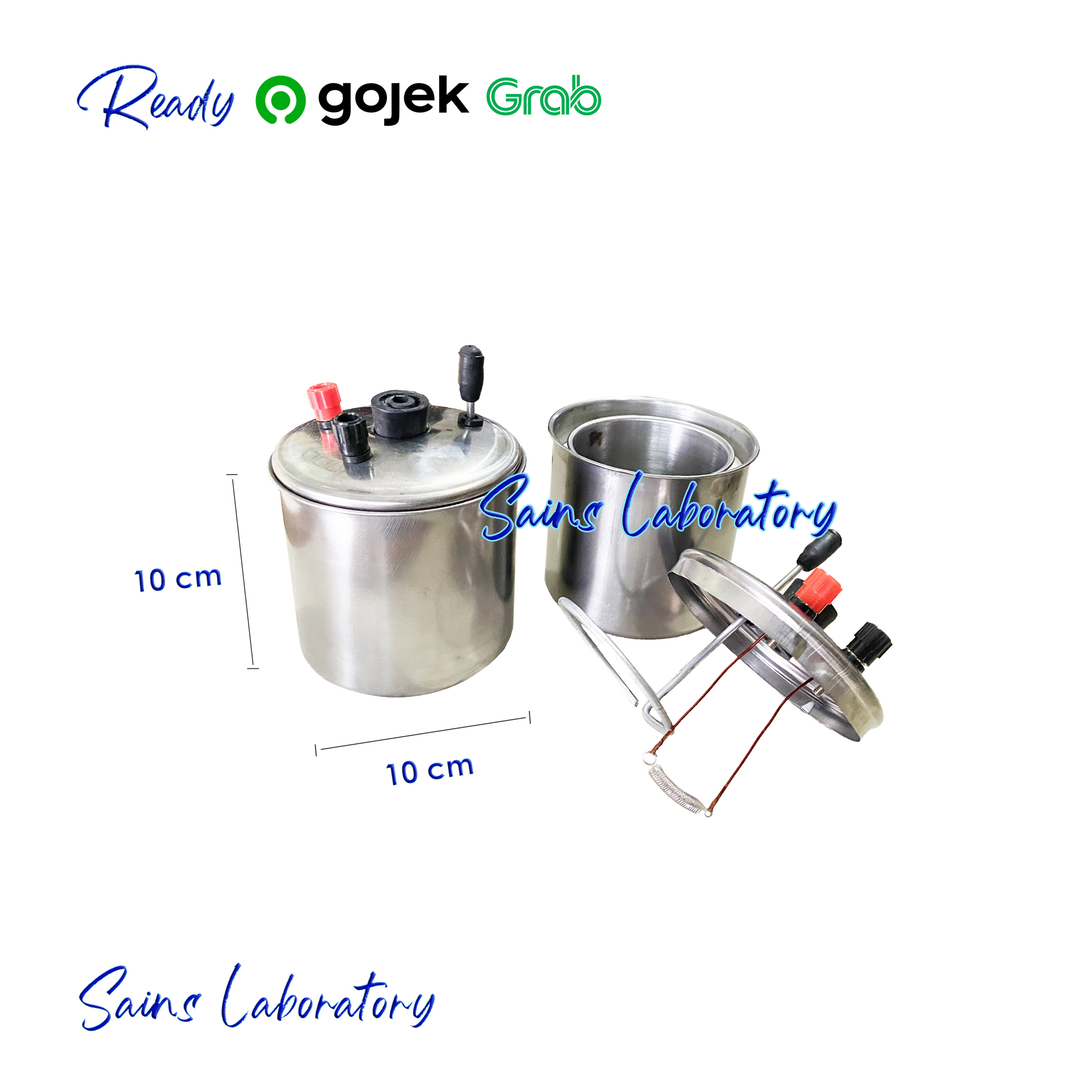 Kalorimeter Joule Stainles Calorimeter Alat Pengukur Kalor Logam 1 Pcs ...