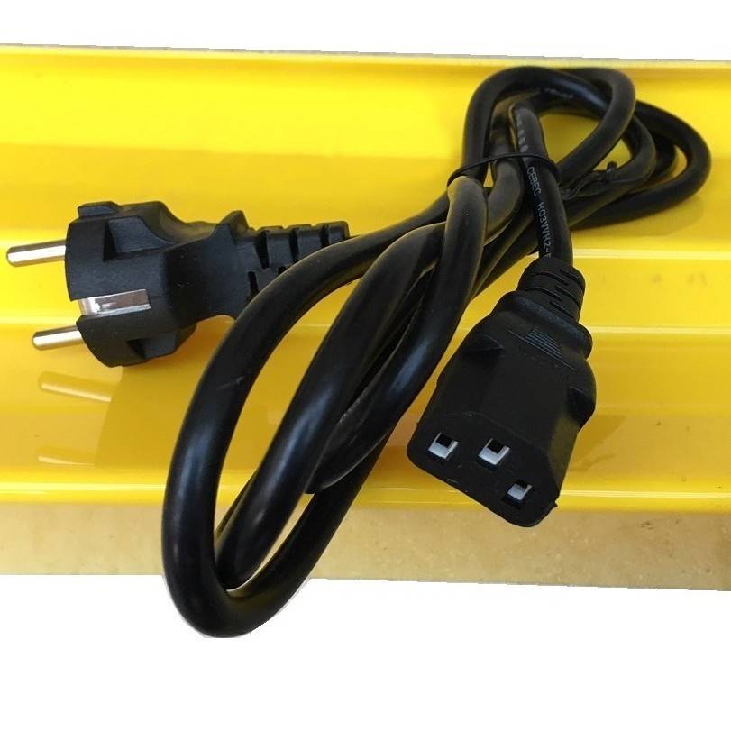 Kabel Power Colokan Listrik Monitor CPU Fax 3pin Model Kotak | Lazada ...