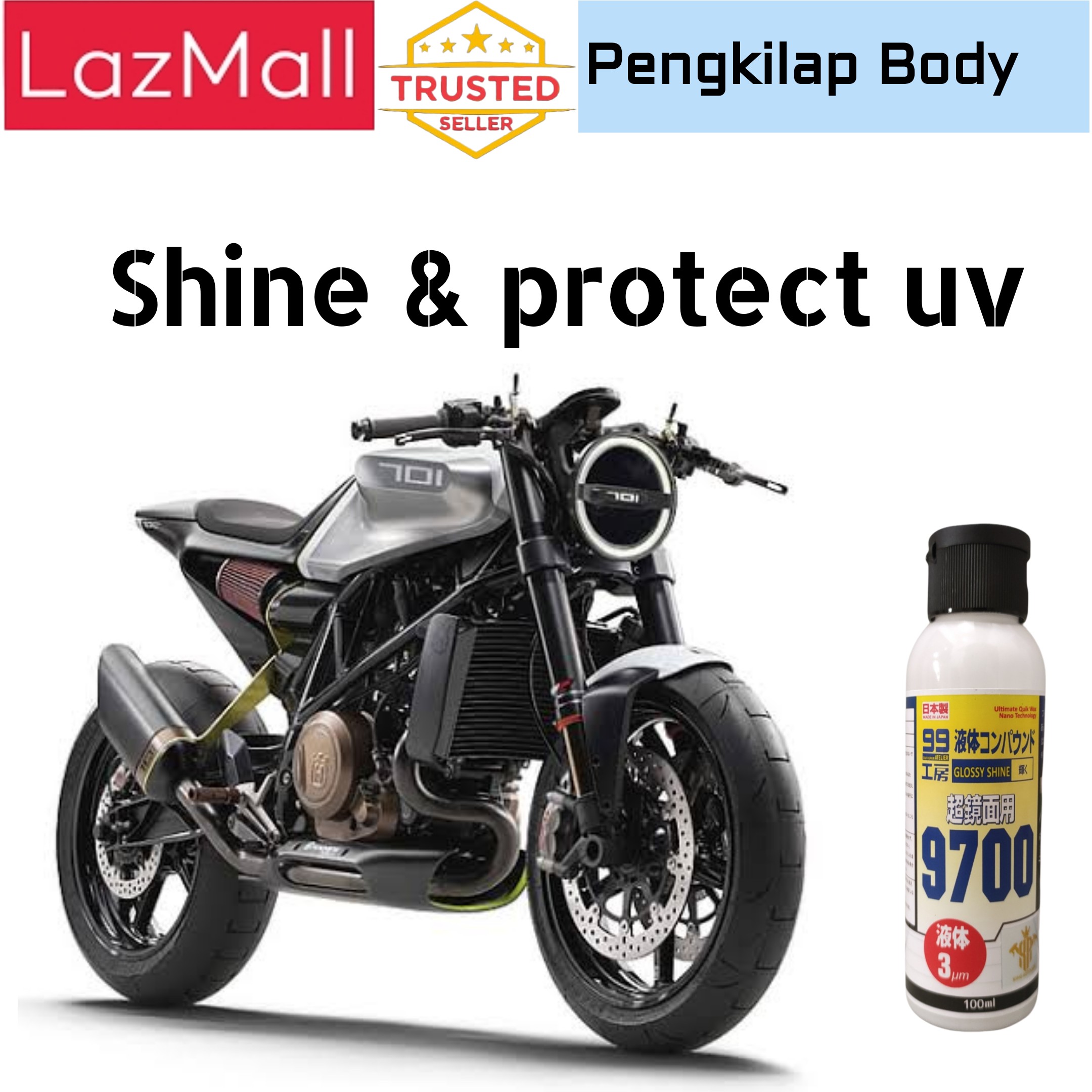 🇯🇵 Semir Ban & Pengkilap Body Motor Mobil HARGA PABRIK Kualitas Setara ...