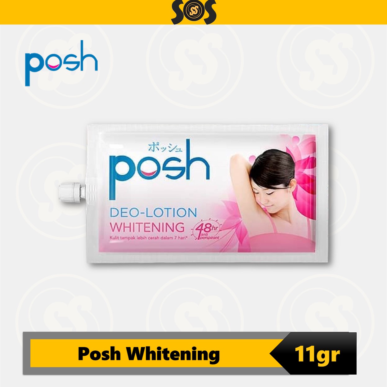 POSH Deo Lotion Sachet 11gr - Whitening/Hijab/Men Active Cool | Lazada ...