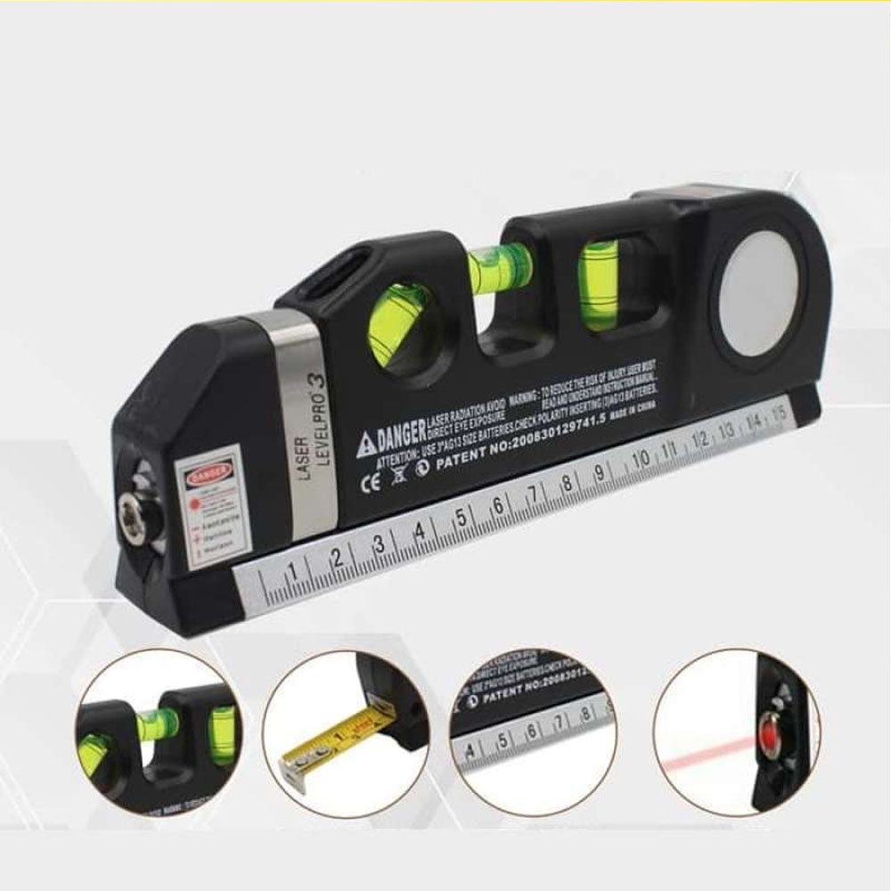 IDEKU Waterpass Alat Ukur Laser Leveling - Meteran Laser Water Pas ...