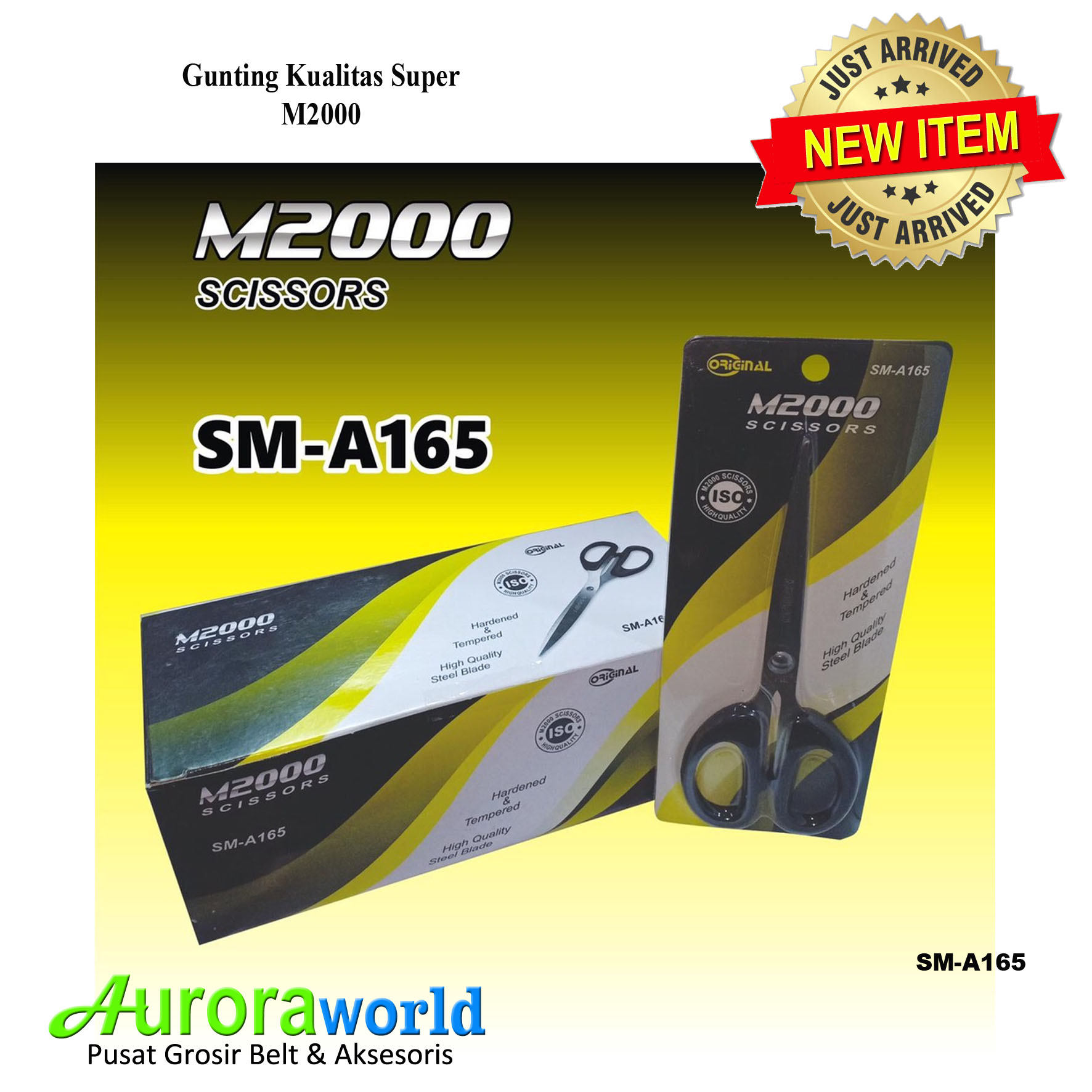 AURORAWORLD GUNTING / SCISSORS KERTAS UKURAN KECIL M2000 BAJA ANTI ...