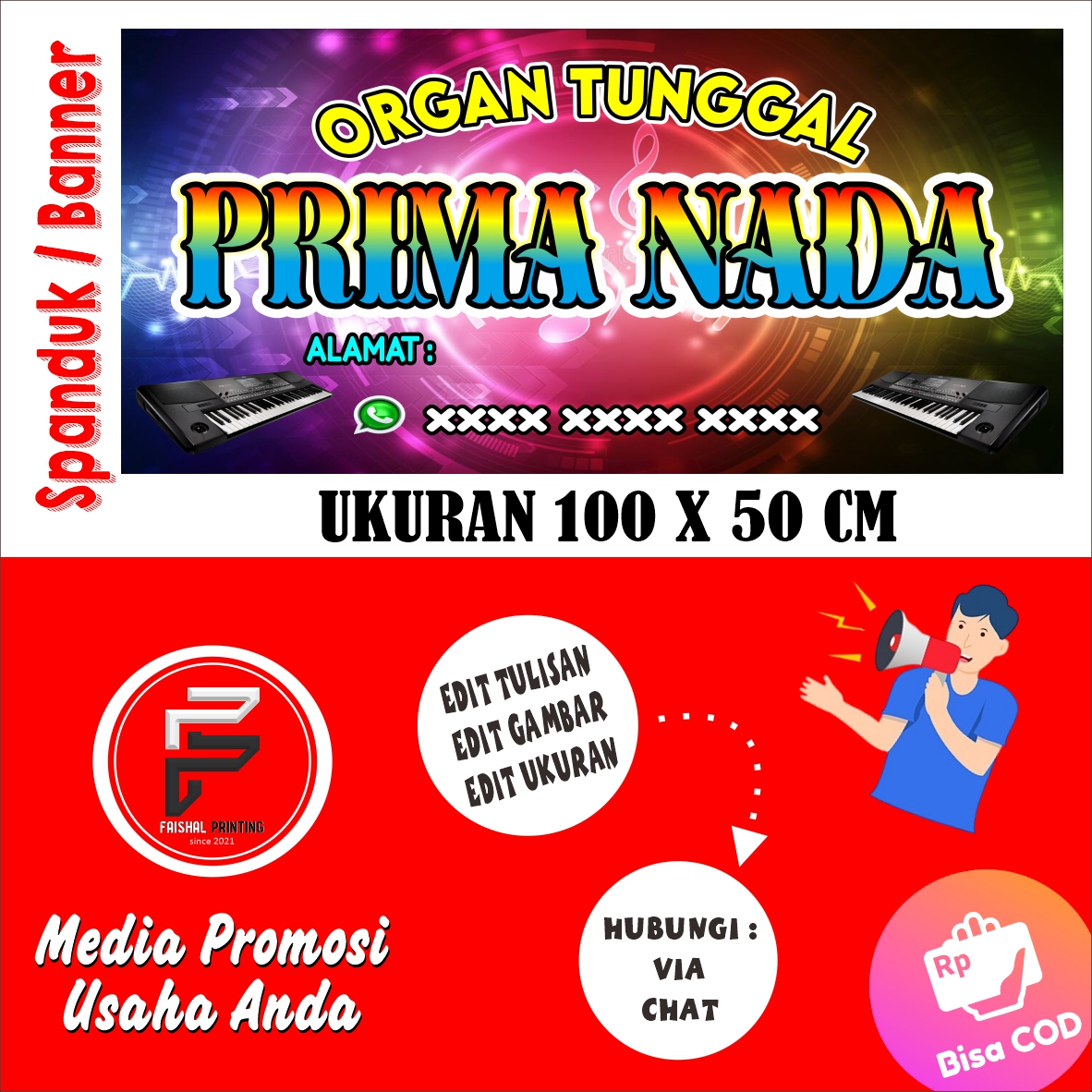 Spanduk Organ Tunggal / Banner Elecktone / Spanduk Grup Dangdut ...