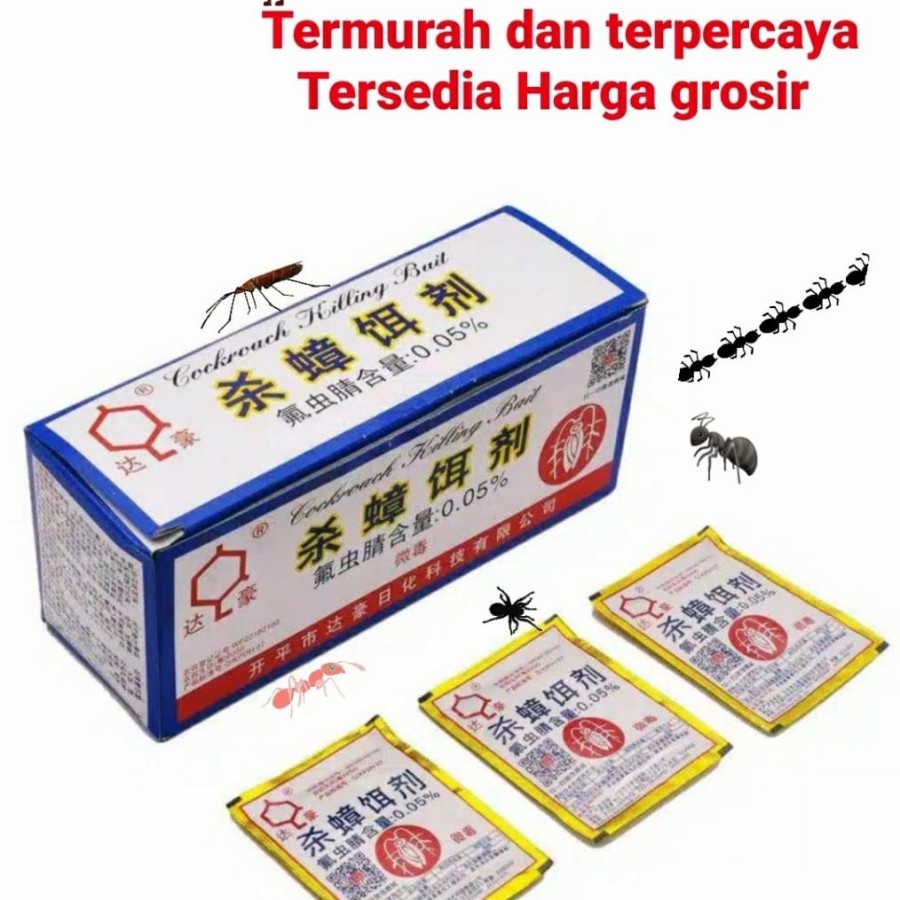 GlamGirl Bubuk Racun Anti Kecoa Serbuk Obat Pembasmi Kecoak RACUN KECOA ...