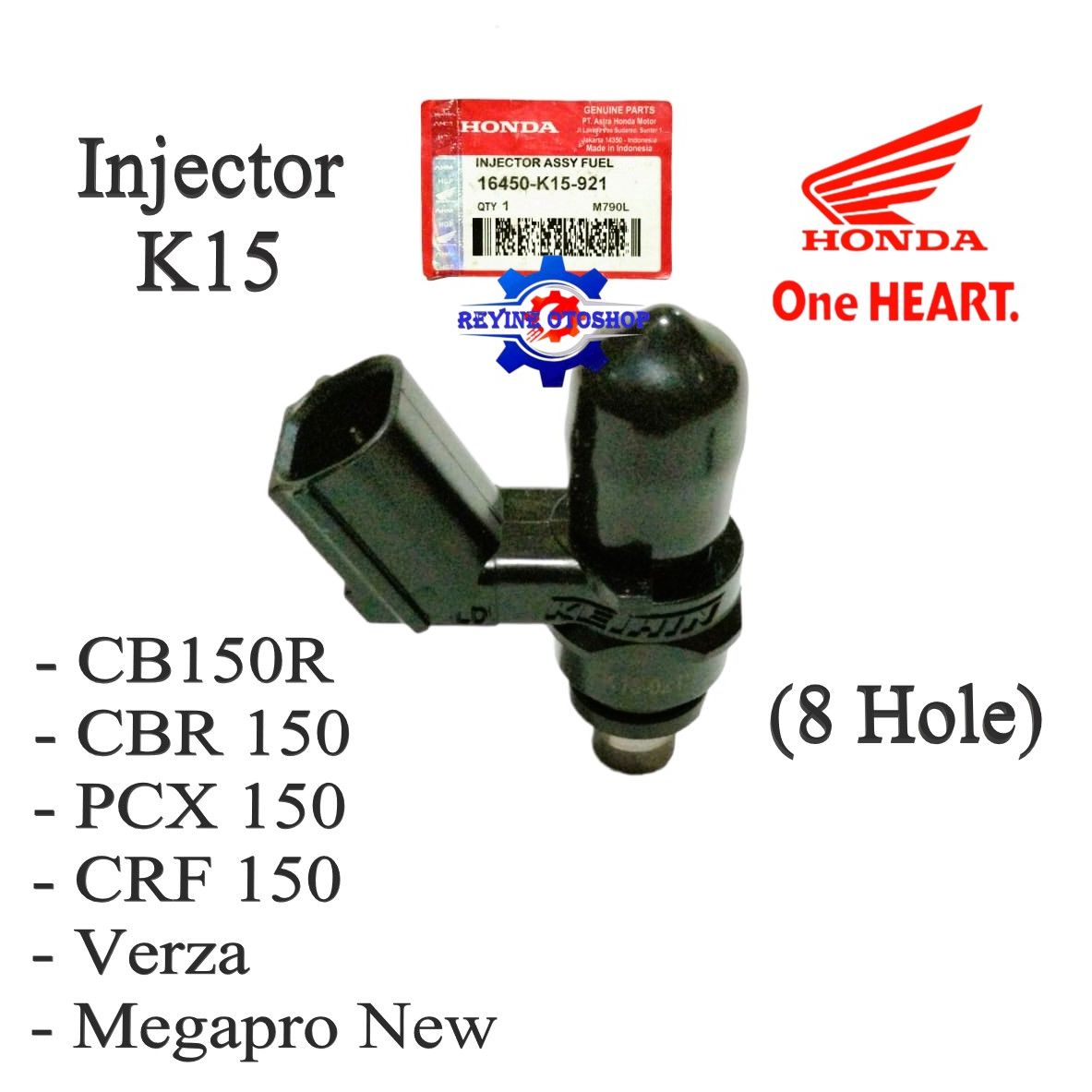 Injektor CB150R 8 Hole PCX ADV Verza Megapro New K15 | Lazada Indonesia